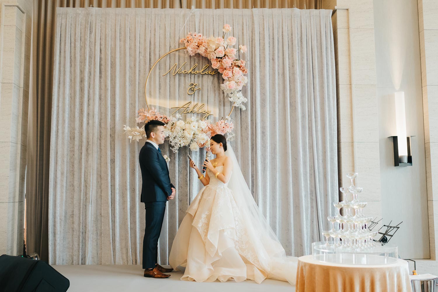 台北美福婚禮-Ashley & Nicholas - The Stage 美式婚禮婚紗攝影團隊