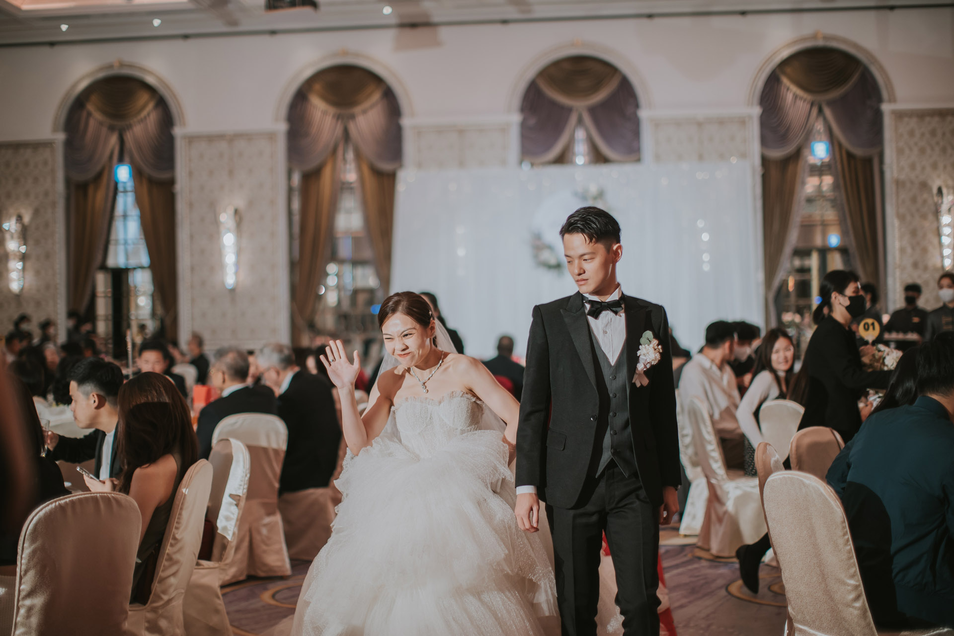 Joy & Steve 文華東方酒店 婚禮 - The Stage 美式婚禮婚紗攝影團隊